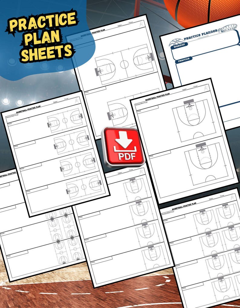 Basketball Coaching Bundle | 120+ Drills, Practice Plans, Play Charts ...