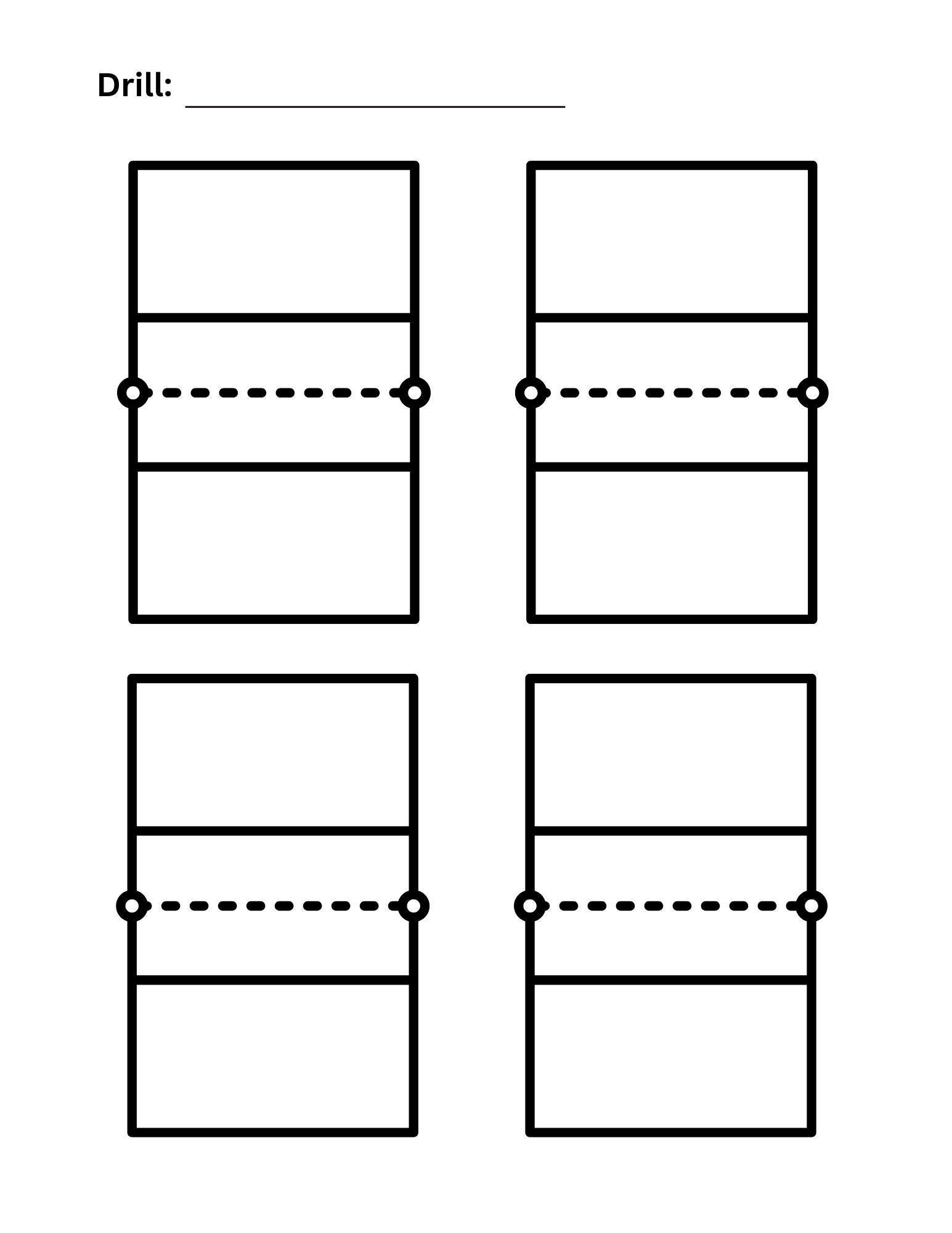 Volleyball Drill Sheets Blank for Volleyball Coach 8.5x11 | 12 Pdf ...
