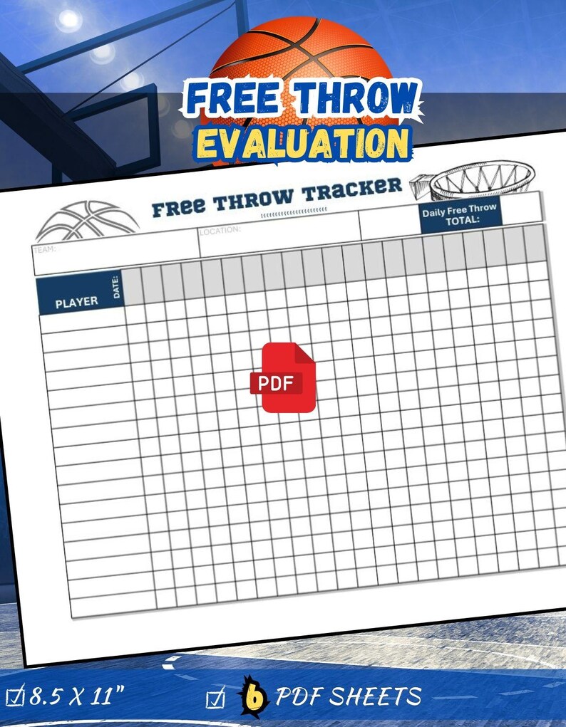 Basketball Free Throw Practice Bundle | Shooting Drills, Technique ...