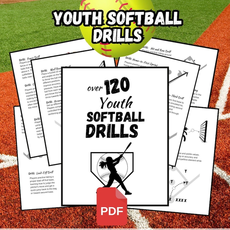 Softball Book Digital - Etsy UK