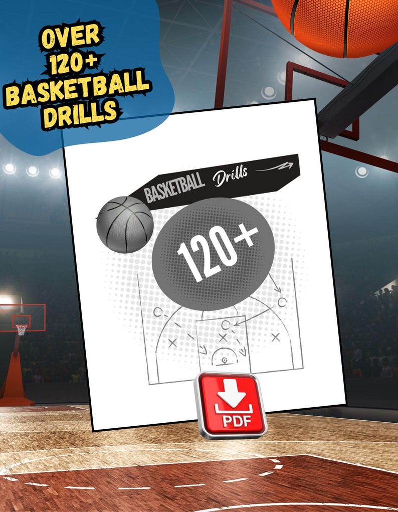 Basketball Coaching Bundle | 120+ Drills, Practice Plans, Play Charts ...