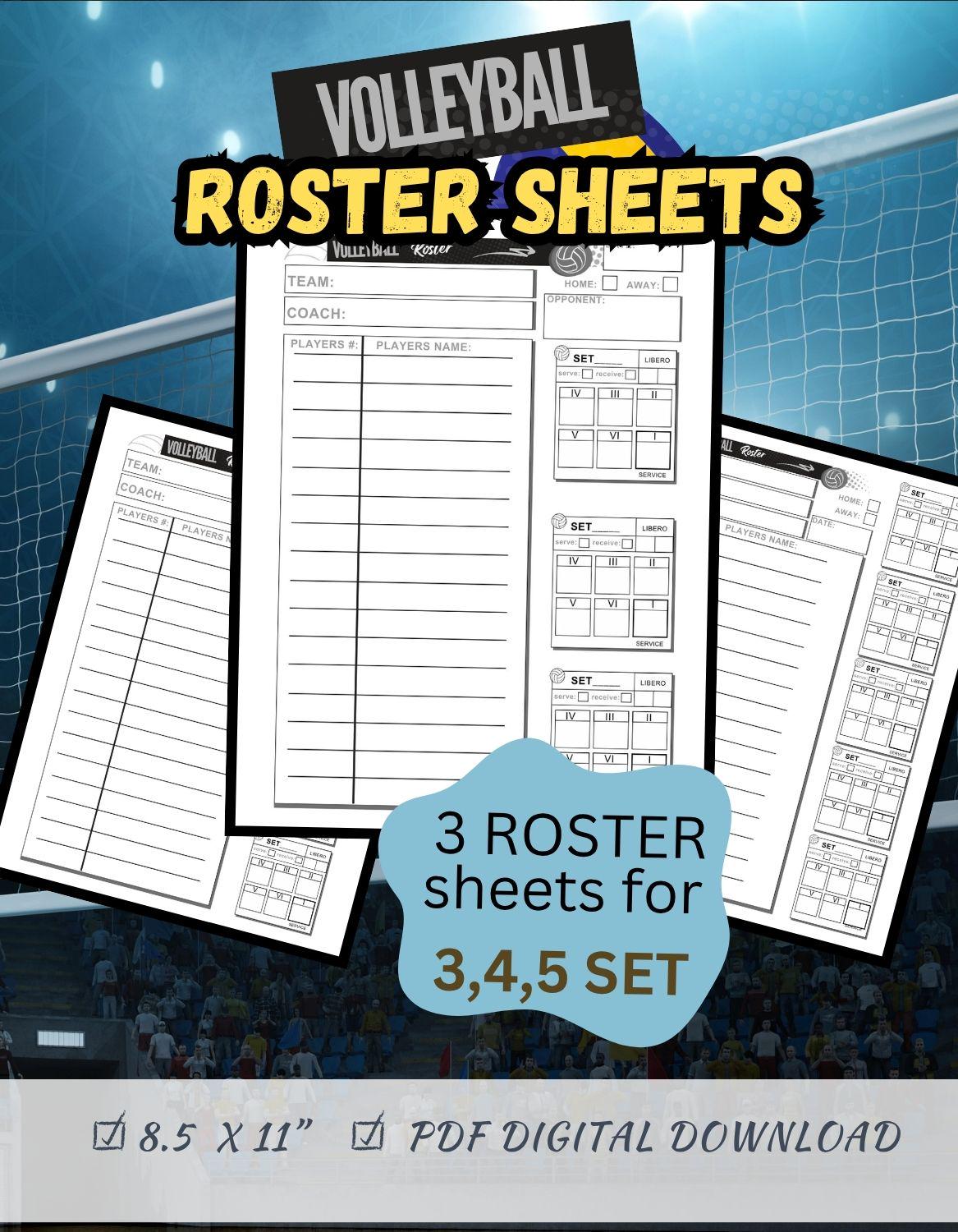 BIG Volleyball Bundle | Formations, Defenses, DRILLS, Tryout, Stats ...