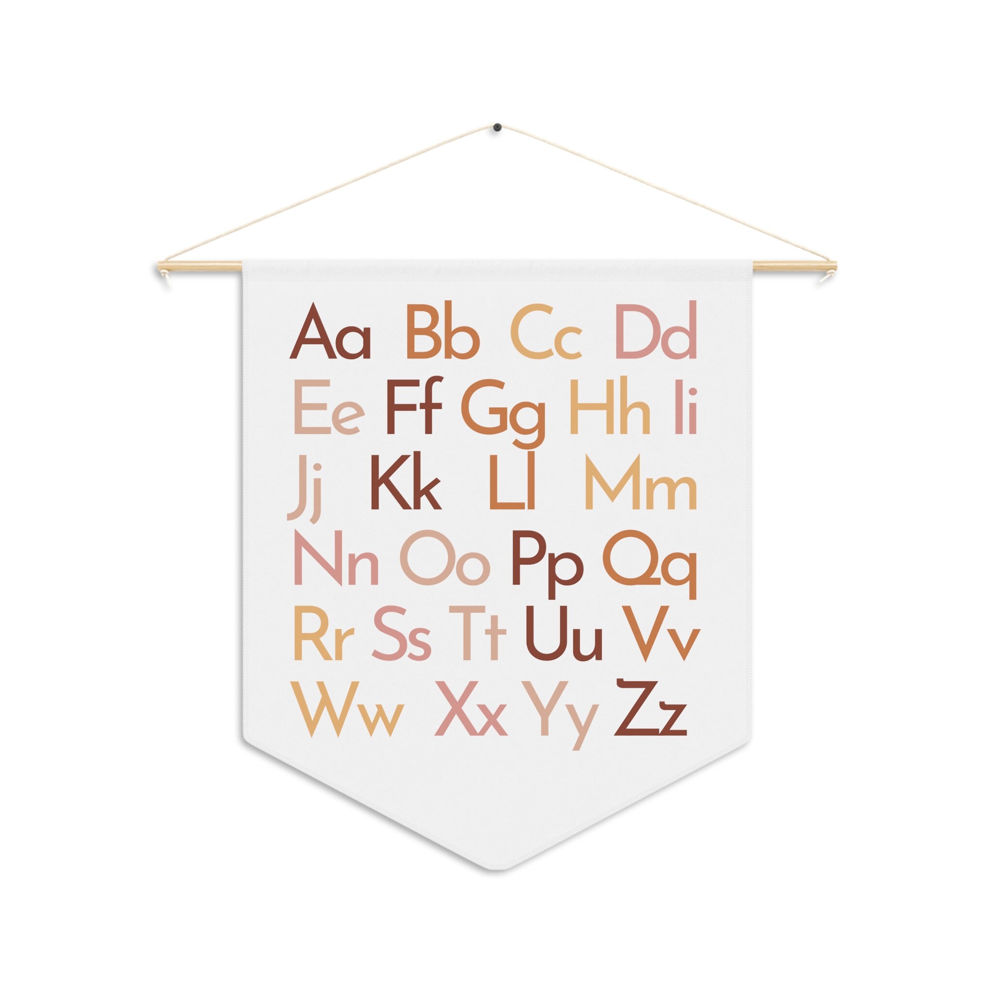 Alphabet Sign Montessori Kids Room Tapestry Toddler Preschooler ...
