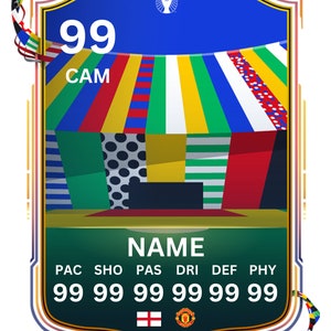 Blank Personalisable FIFA 24 EAFC 24 Football Ultimate Team Player ...