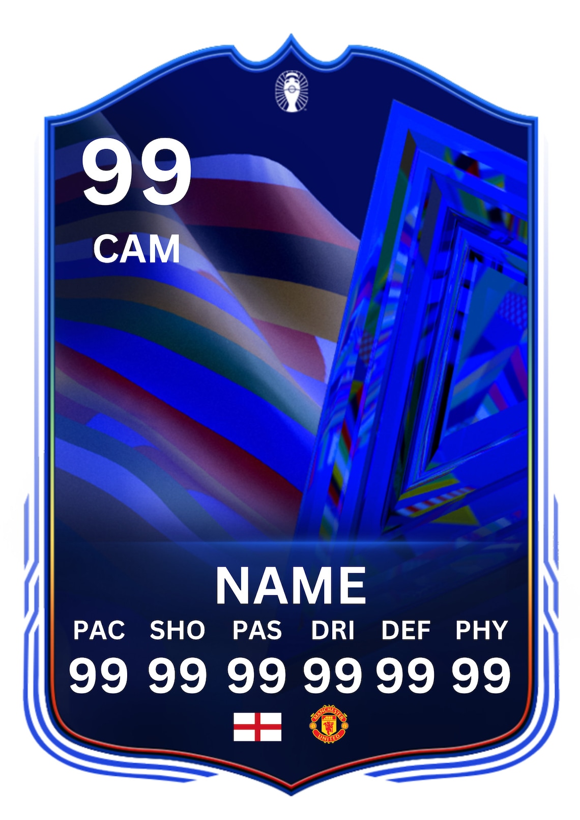 Blank Personalisable FIFA 24 EAFC 24 Football Ultimate Team Player ...