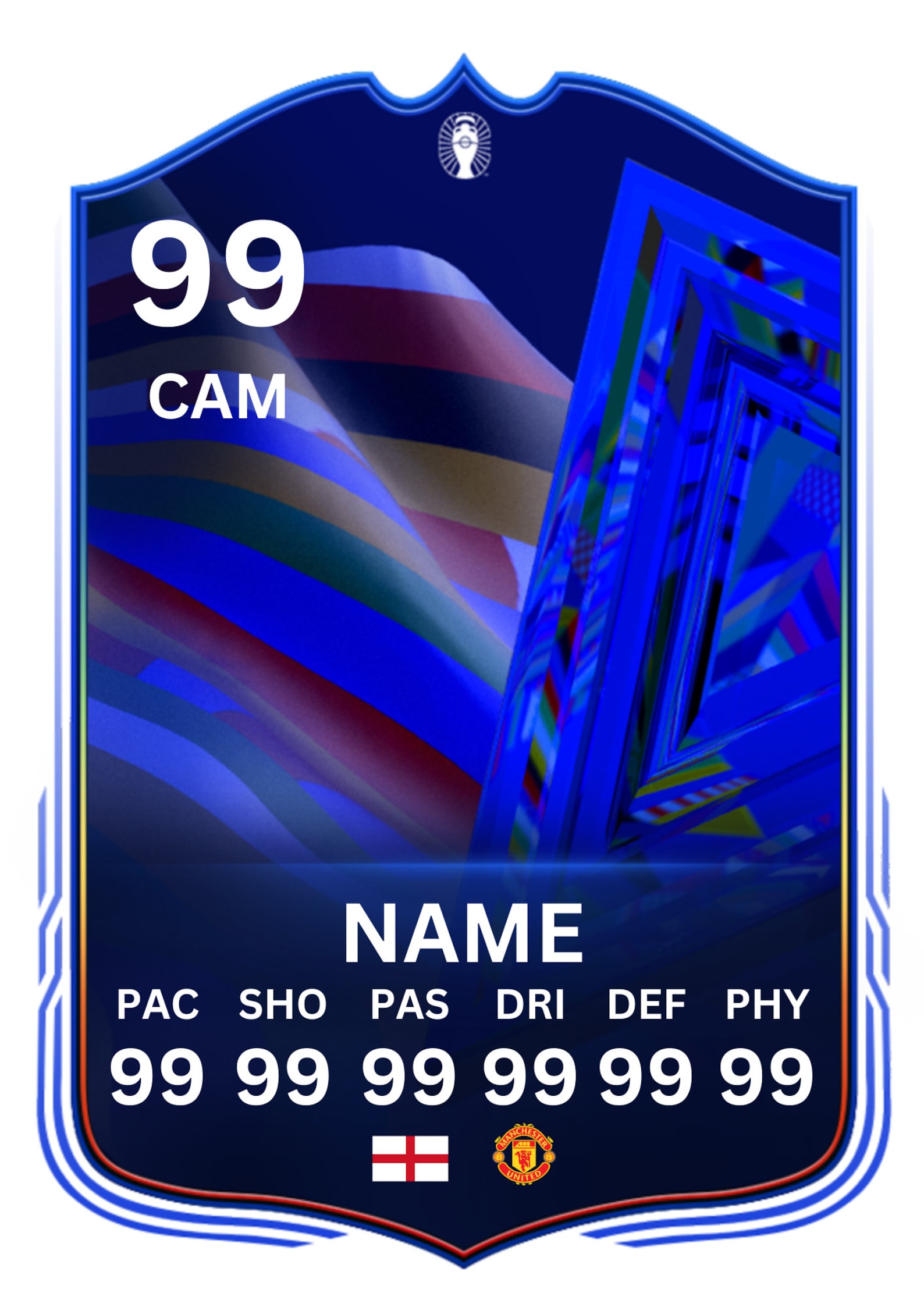 Blank Personalisable FIFA 24 EAFC 24 Football Ultimate Team Player ...
