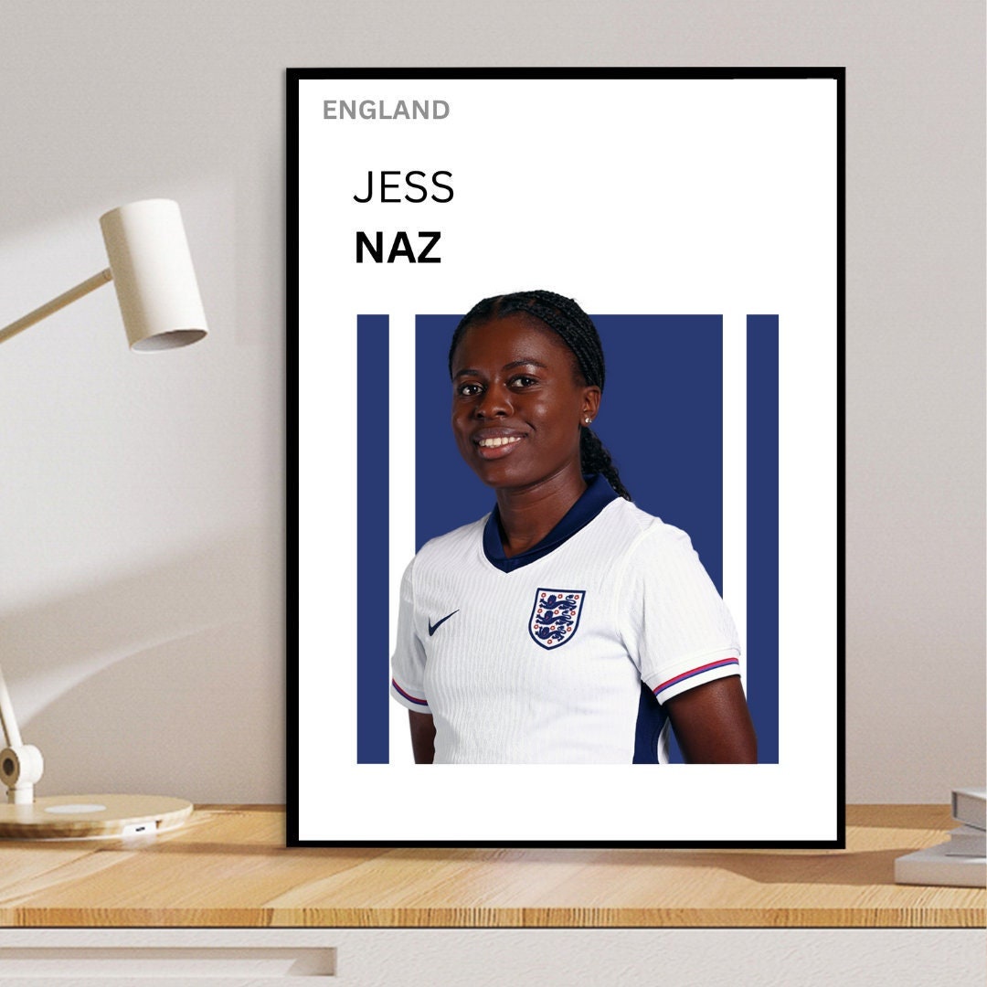 Lionesses Jess Naz England 2024 Print/poster - Etsy