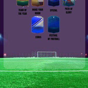 Blank Personalisable FIFA 24 EAFC 24 Football Ultimate Team Player ...