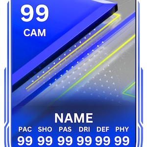 Blank Personalisable FIFA 24 EAFC 24 Football Ultimate Team Player ...