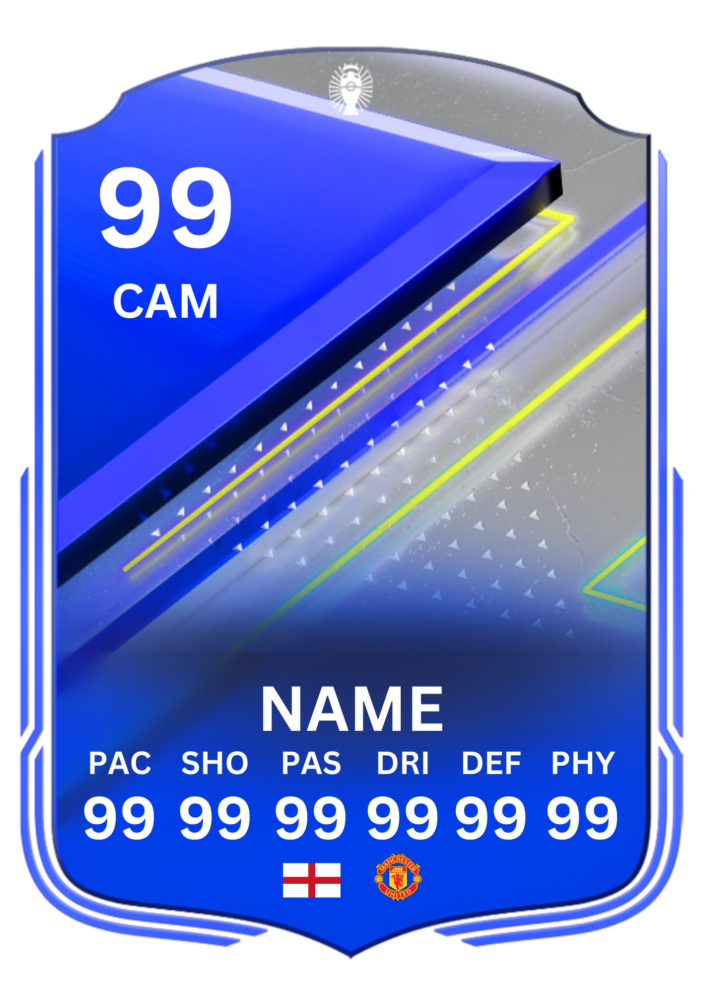 Blank Personalisable FIFA 24 EAFC 24 Football Ultimate Team Player ...