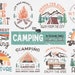 Adventure Awaits Camping PNG Bundle Instant Download for Sublimation ...