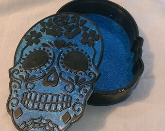 3D Printed Fully Articulated Skull Box - Etsy