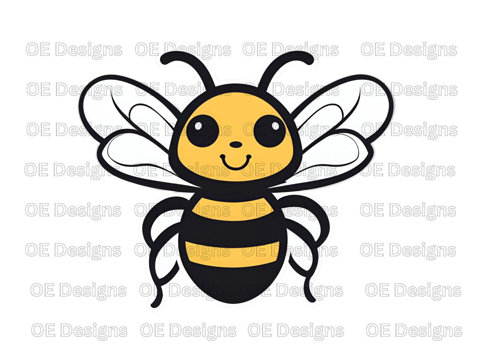 Bumble Bee Clipart | Insect SVG, PNG Files (digital Download) - Etsy