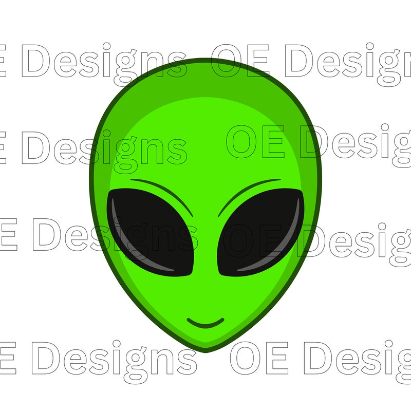 Alien Svg - Etsy