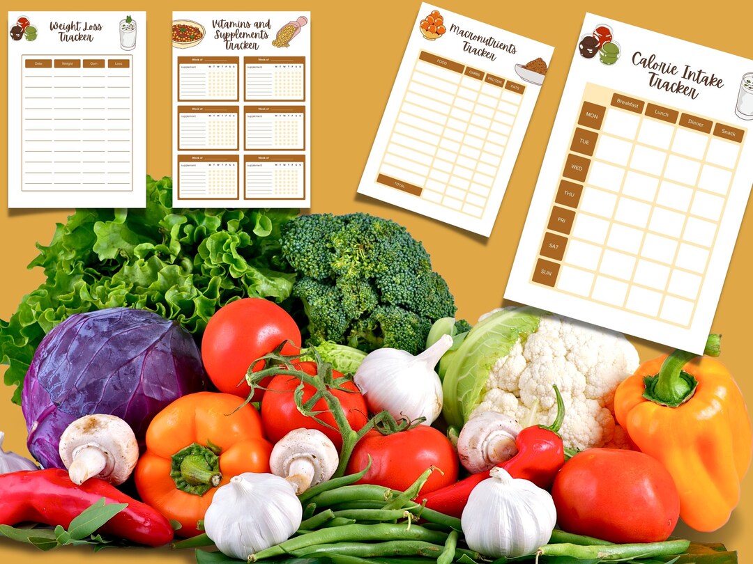 Digital Macronutrient Planner, Printable Macronutrient Log, Weakly Meal ...