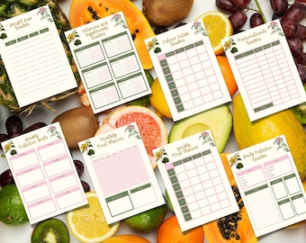 Calorie Intake Tracker Printable PDF - Etsy