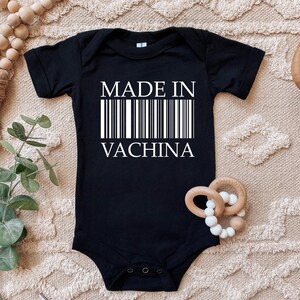 Made in Vachina Baby Onesie® , Personalized Baby Bodysuit, Cute Baby Shower Gift, Baby ...