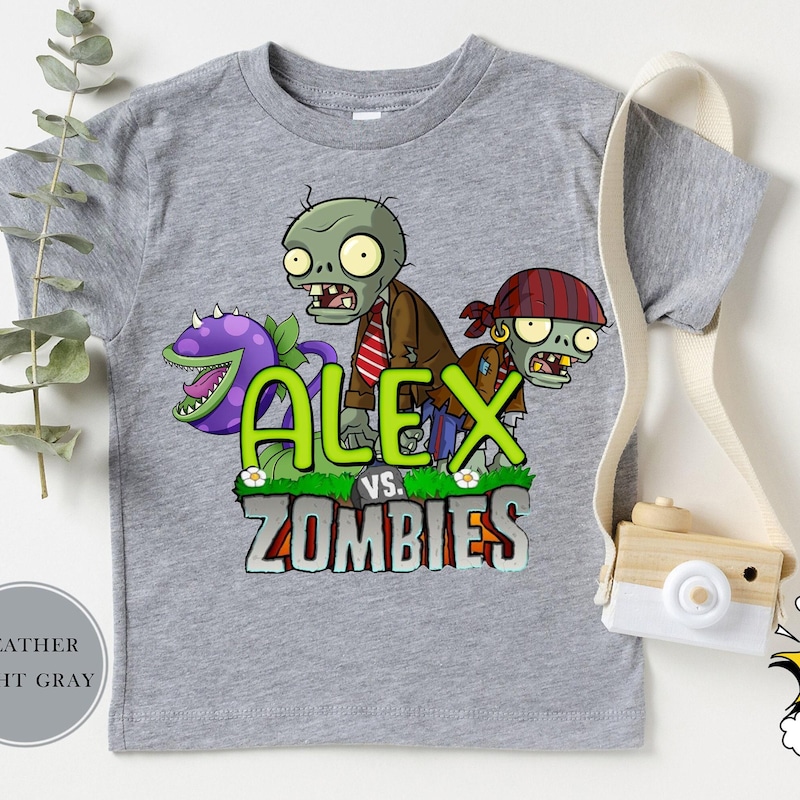 Zombie Custom T Shirt - Etsy