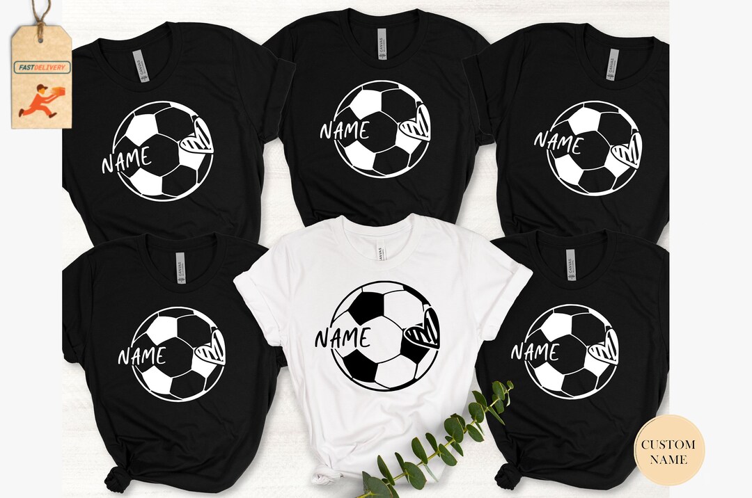 Customized Football Shirt, Custom Name Football Team Shirt ...