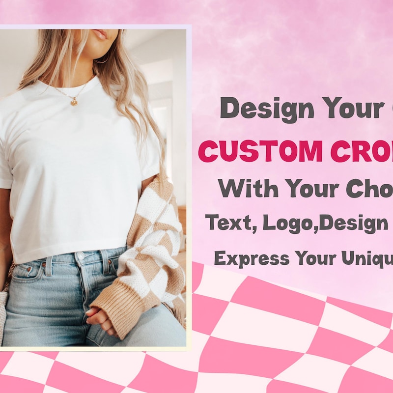 Custom Crop Top Sports - Etsy