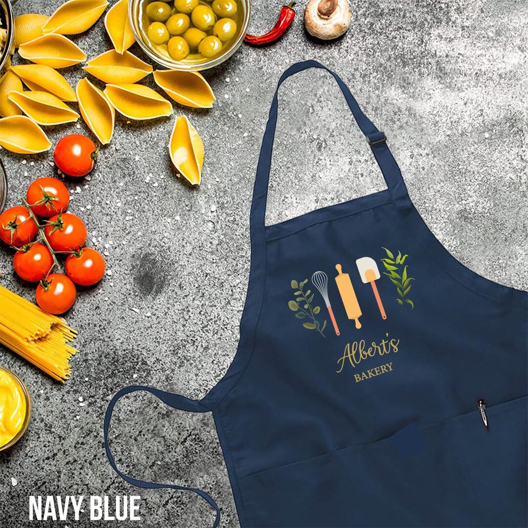 Customized Apron, Baking Apron, Baker Gift, Personalized Gift, Cute ...