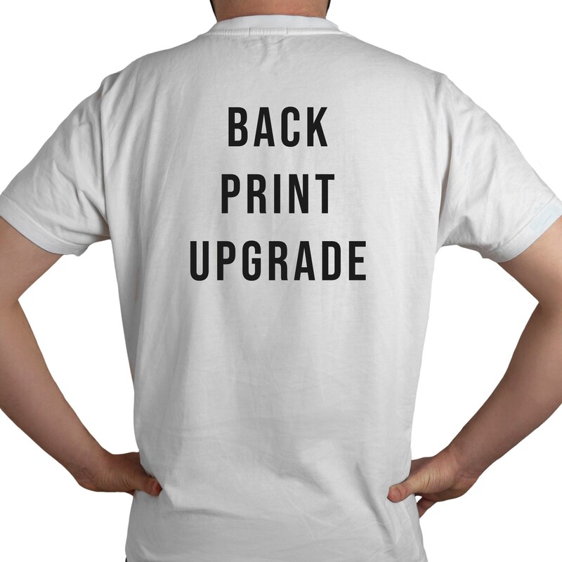 Back Print T Shirts - Etsy