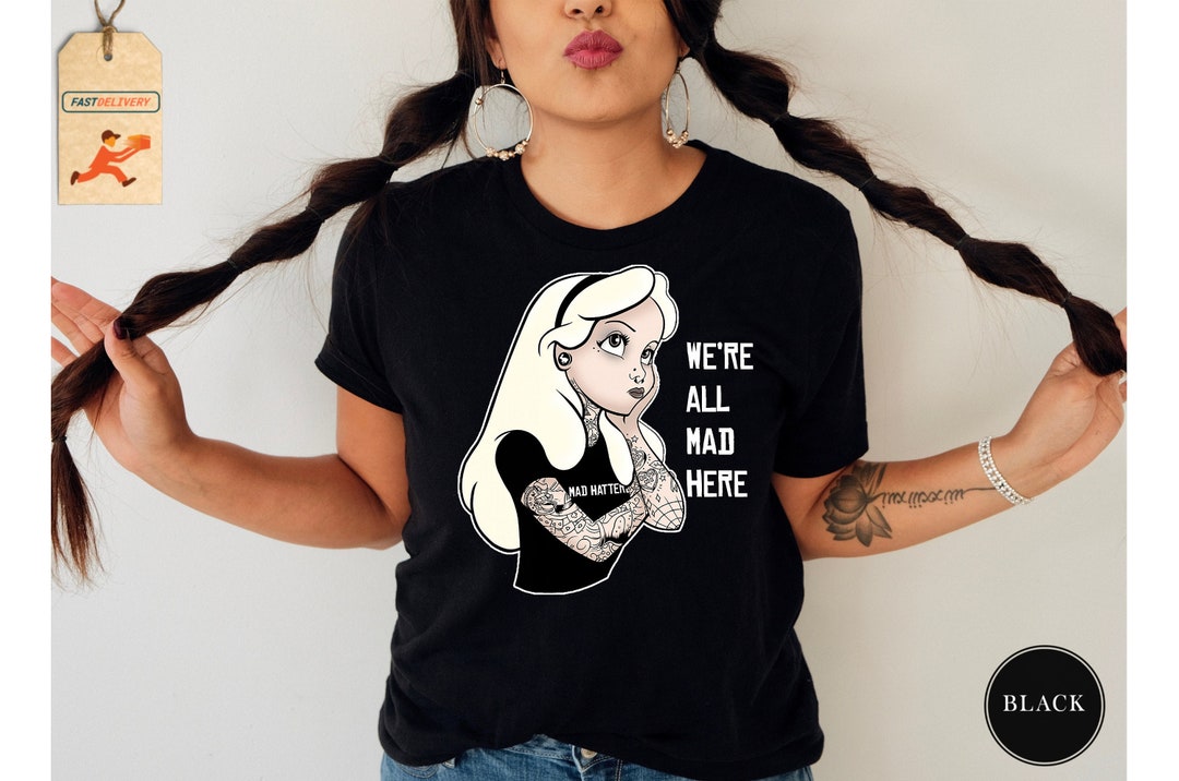 Grunge Alice in the Wonderland Shirt, Grunge Princess Shirt, Grunge ...