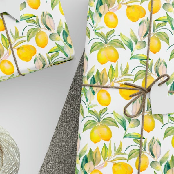 Lemon Tissue Paper - Etsy