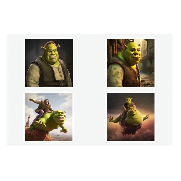 Shrek Swamp Sticker - Etsy