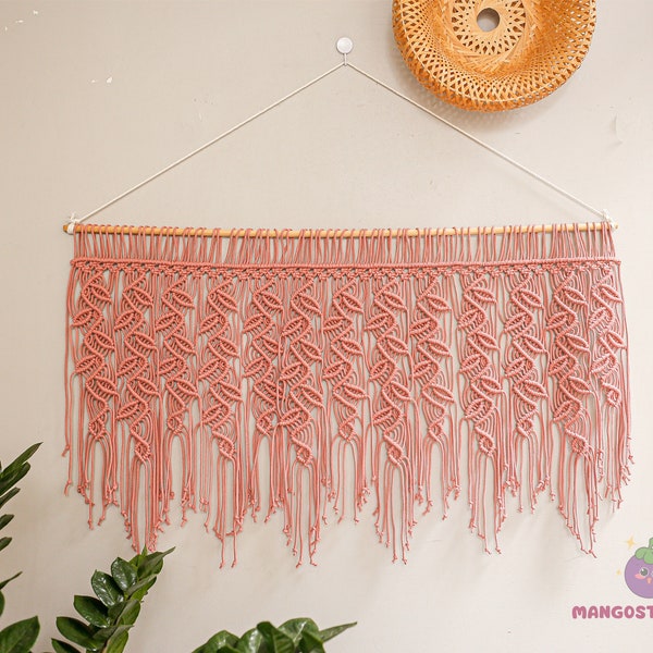 Macrame Valance for Window - Etsy