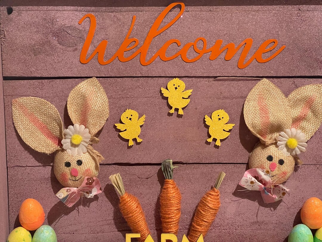 Easter Bunny Shadow Box - Etsy
