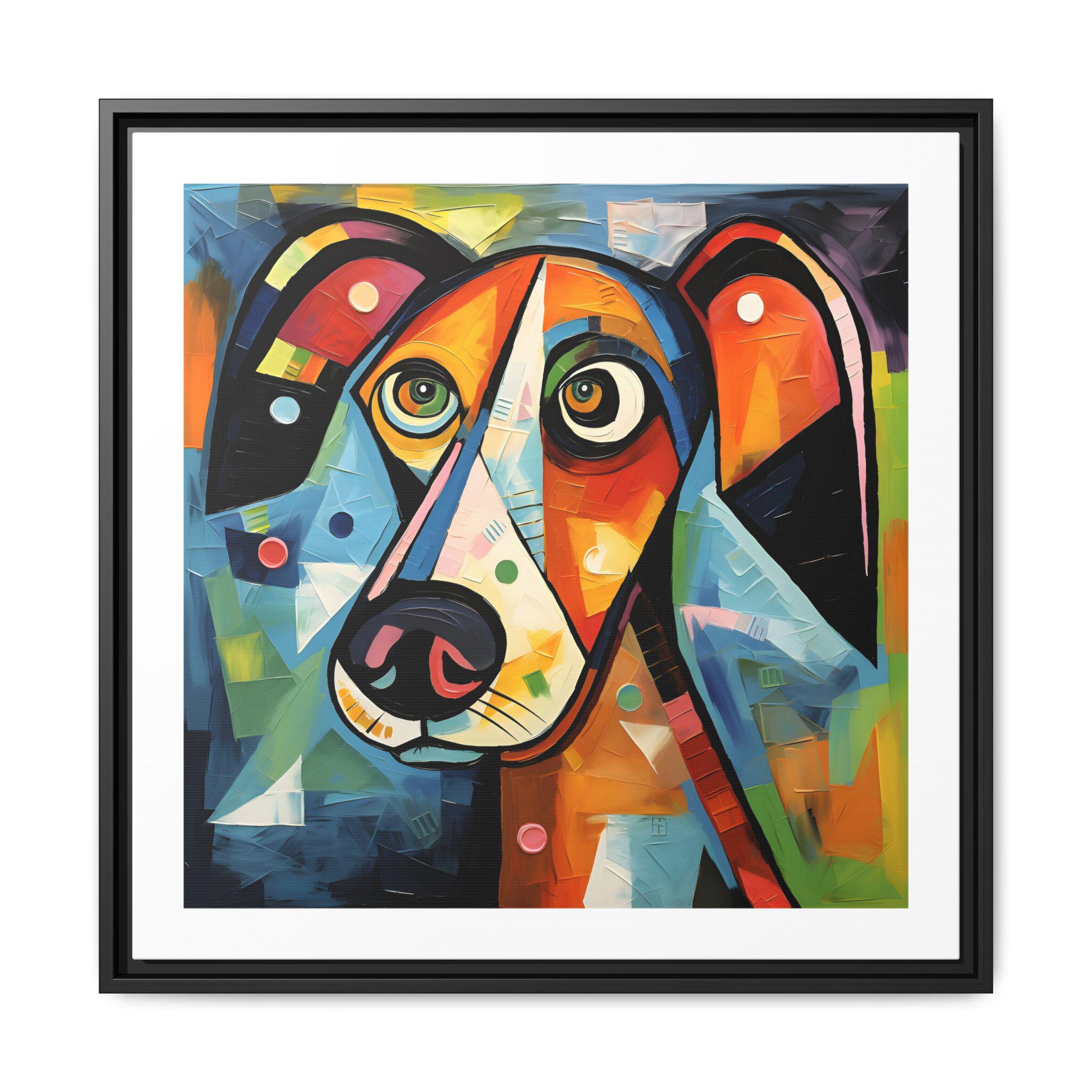Pablo Picasso Art Print Abstract Dog Print Cubist Cubism Matte Canvas ...