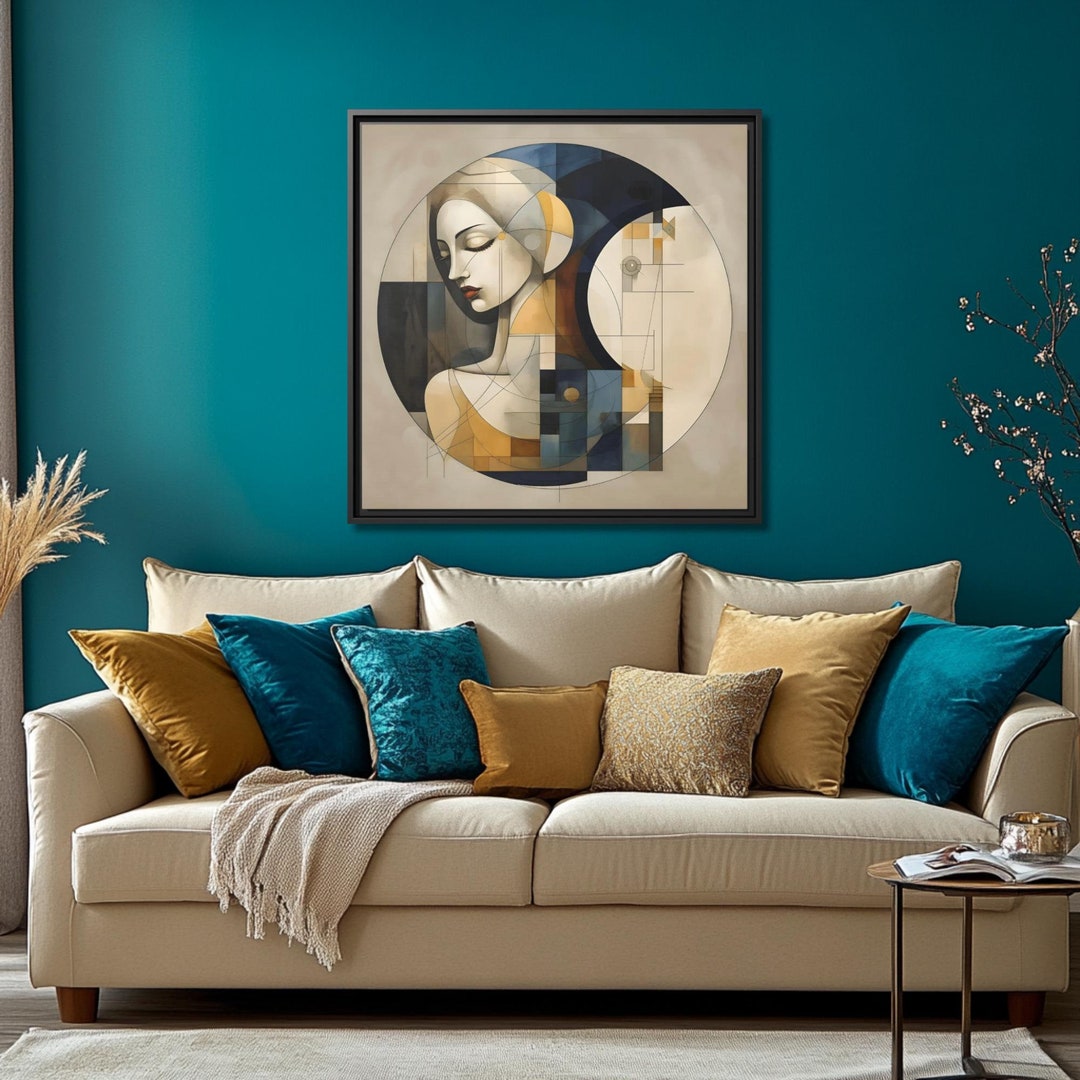 Pablo Picasso Art Print by Picasso Reimagined Geometry Engineering ...