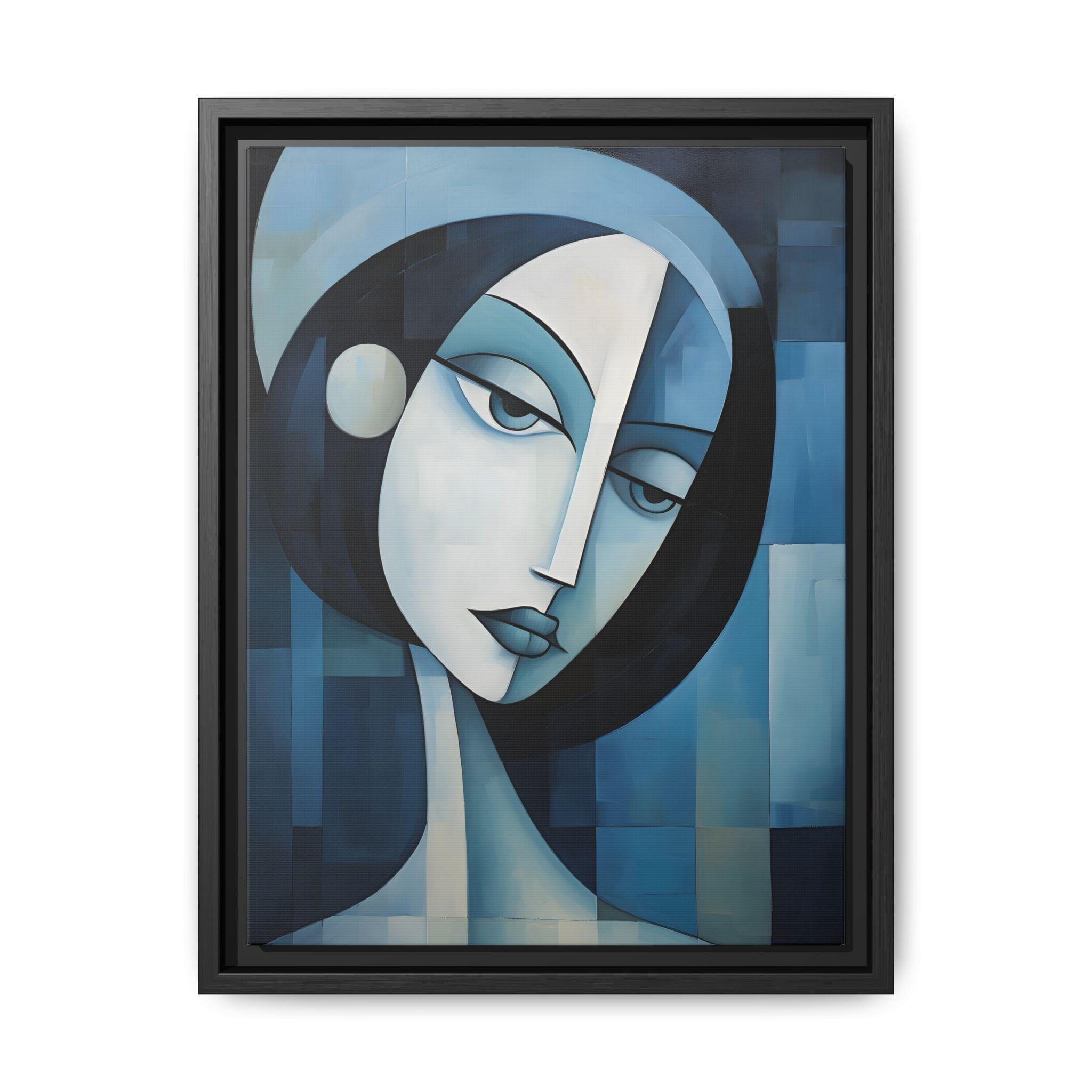 Pablo Picasso Blue Period, Woman Thinking. Abstract, Cubist, Cubism ...
