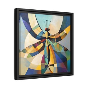Pablo Picasso Art Print Abstract Dragon Fly Cubist Cubism Matte Canvas ...