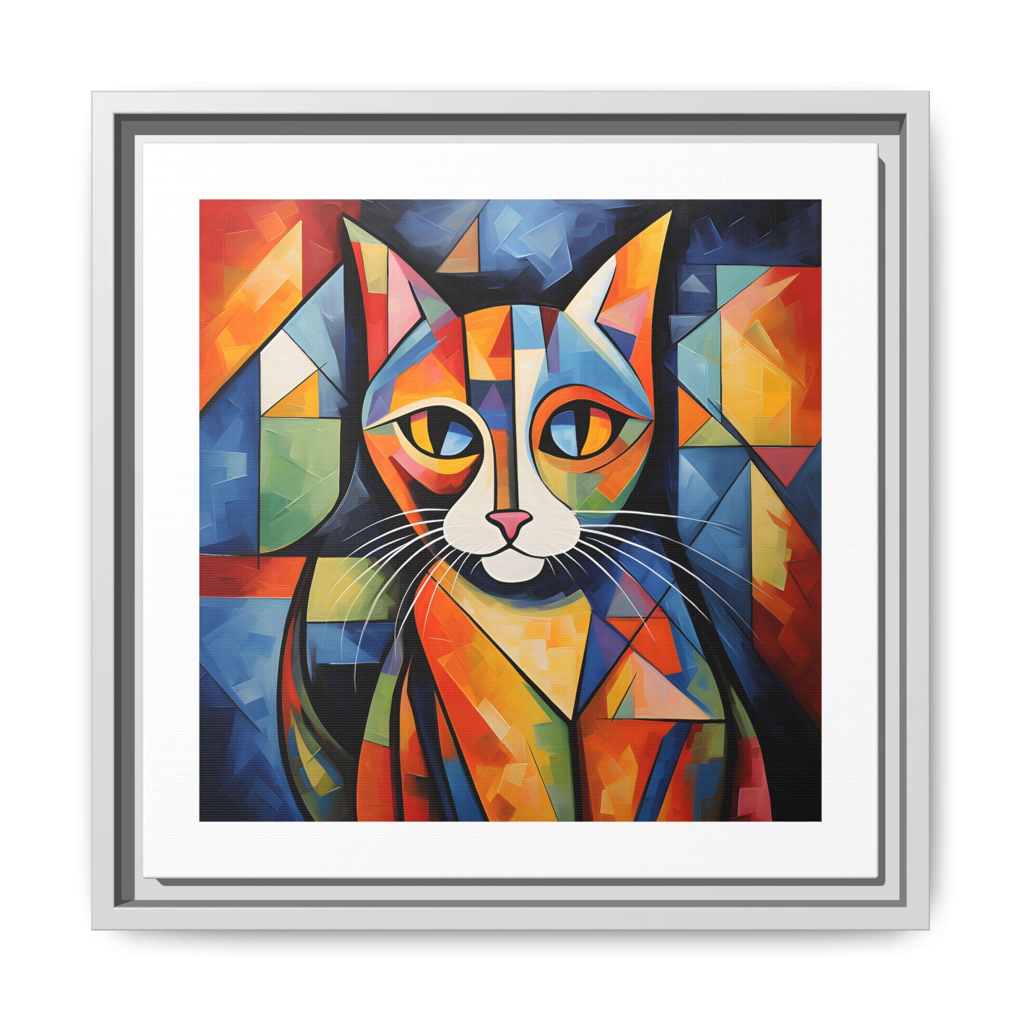 Pablo Picasso Art Print Abstract Cat Kitty Kitten Cubist Cubism Matte ...