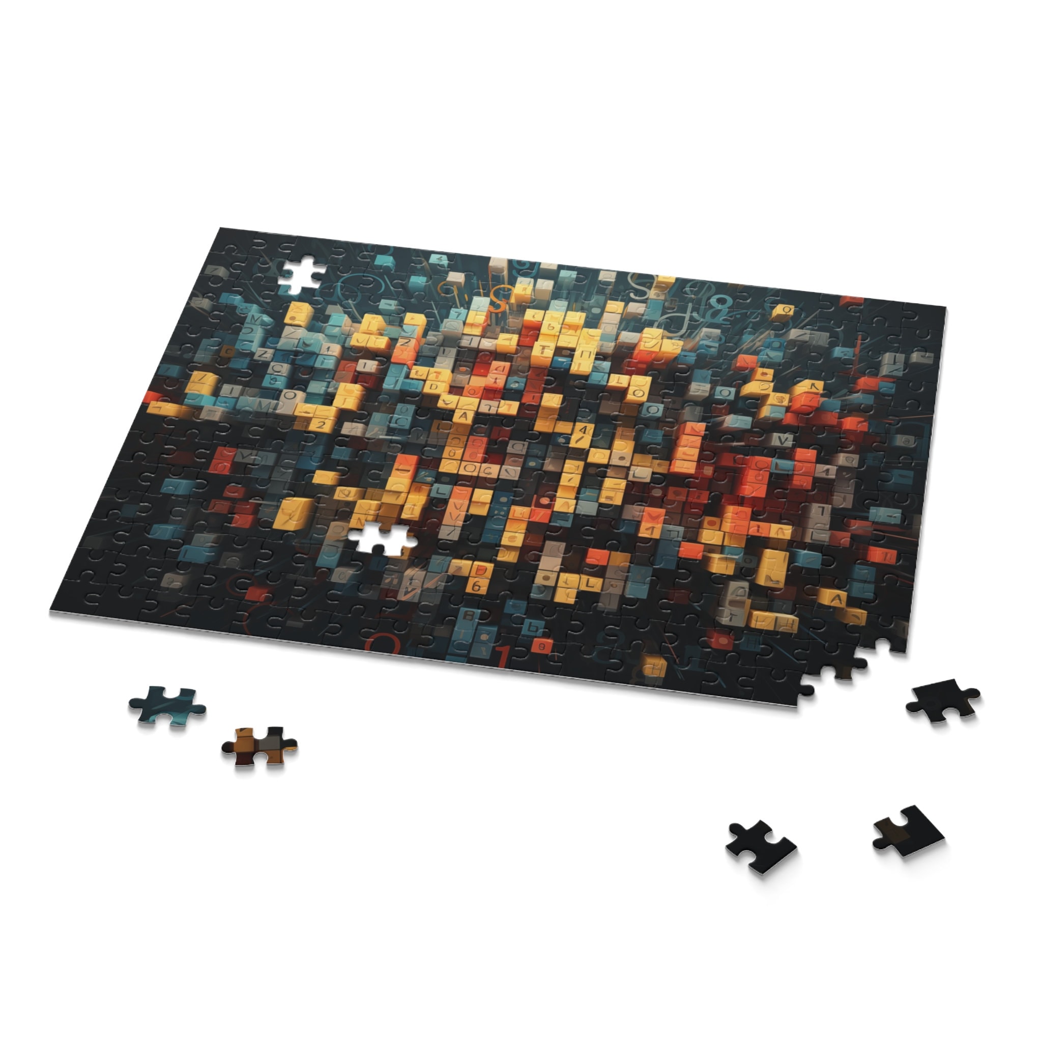 Puzzle 120, 252, 500-piece Science Art Math Periodic Table - Etsy