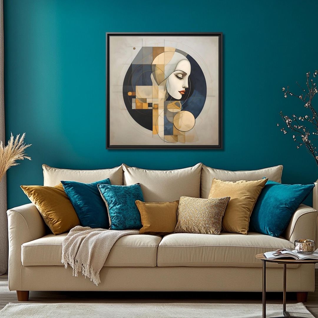Pablo Picasso Art Print by Picasso Reimagined Geometry Engineering ...