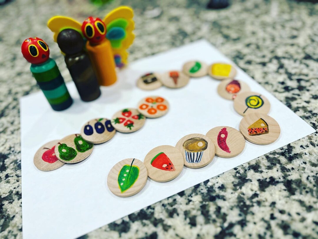 The Very Hungry Caterpillar Learning Set - Etsy