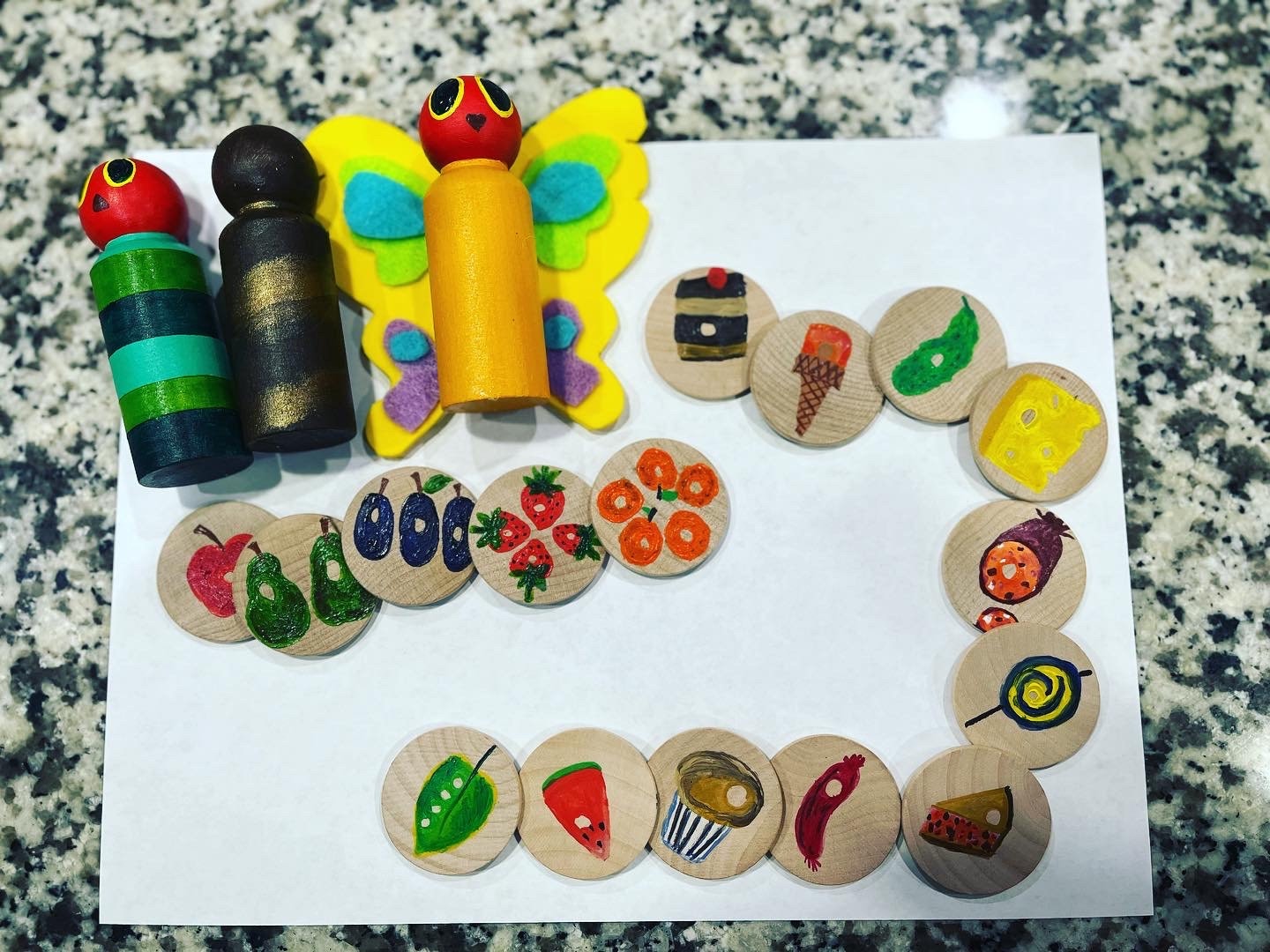 The Very Hungry Caterpillar Learning Set - Etsy