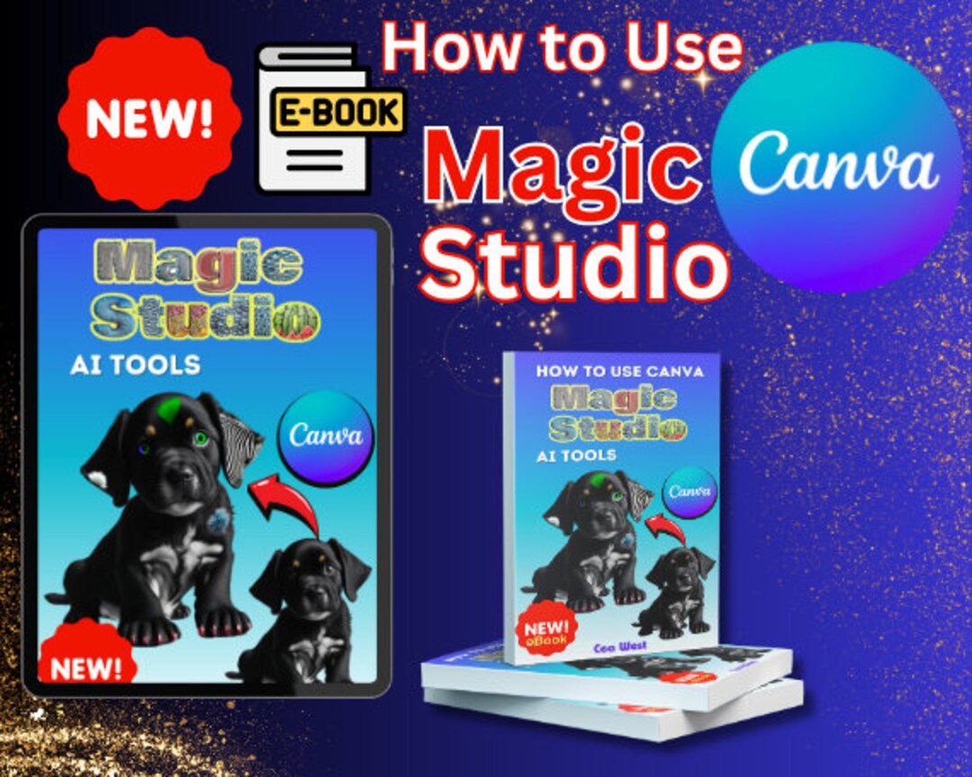 How to Use Canva Magic Studio AI Tools Easy-to-use Guide for Content Creation - Etsy