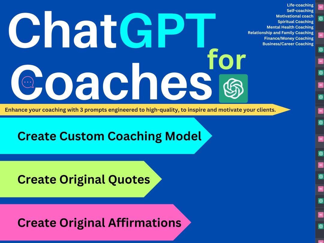 3 Chatgpt Prompt Templates for Coaches: Coaching Model Generator ...