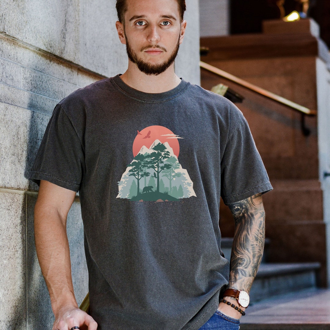 Always Take the Scenic Route, Hiking Shirt, Adventure Shirt, Mountain ...