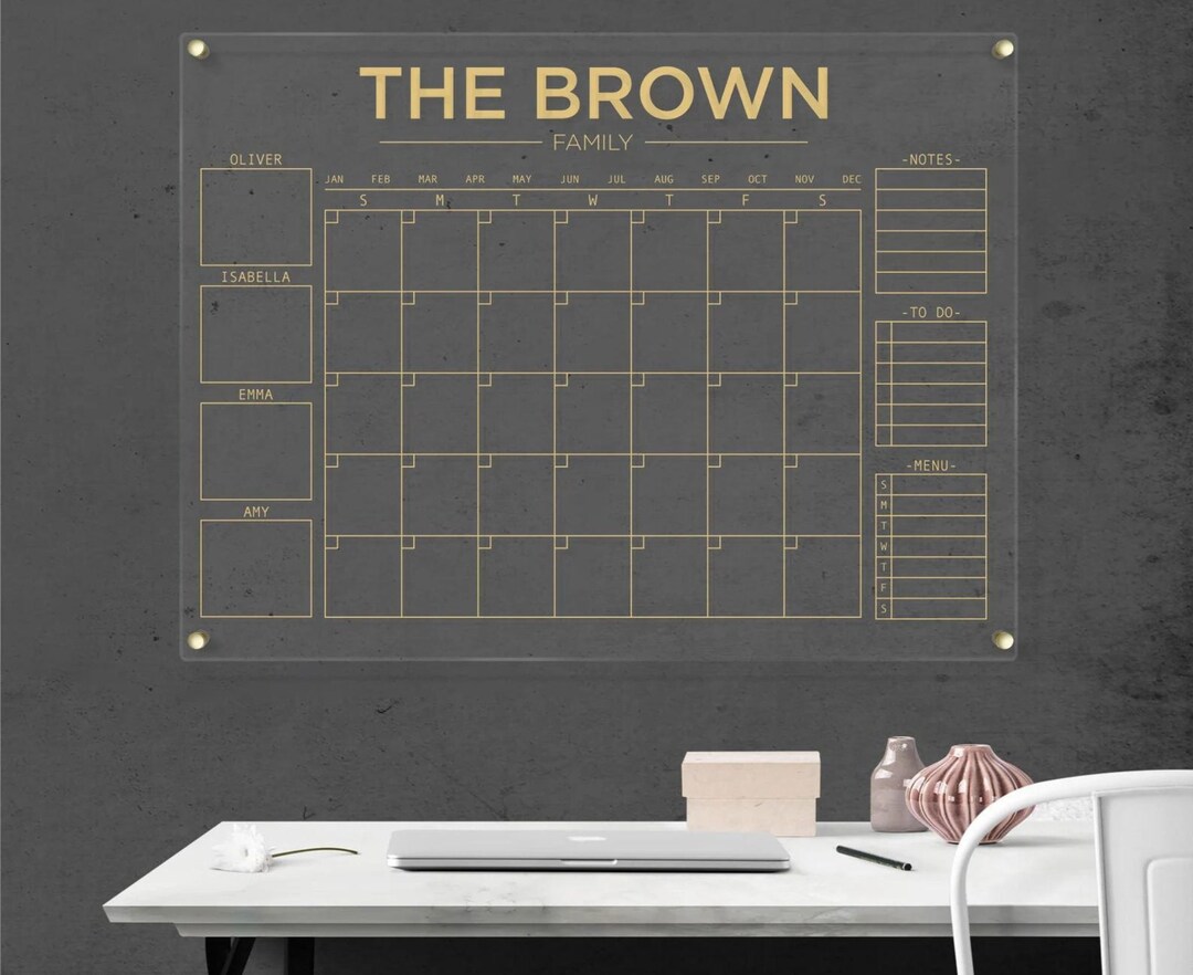 Personalized Wall Calendar Custom Photo Calendar Monthly - Etsy