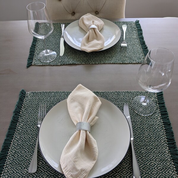 Diamond Placemats - Etsy