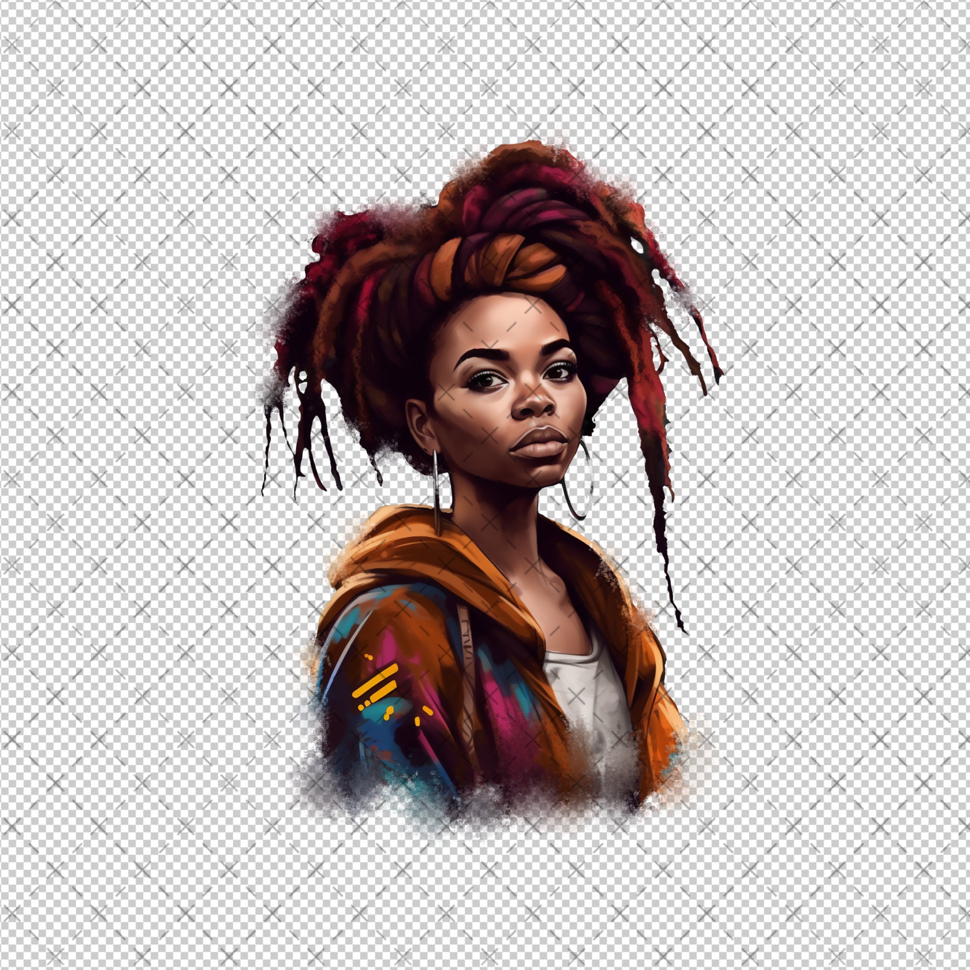 Girl Transparent Png Clipart Bundle Black Girl Magic - Etsy