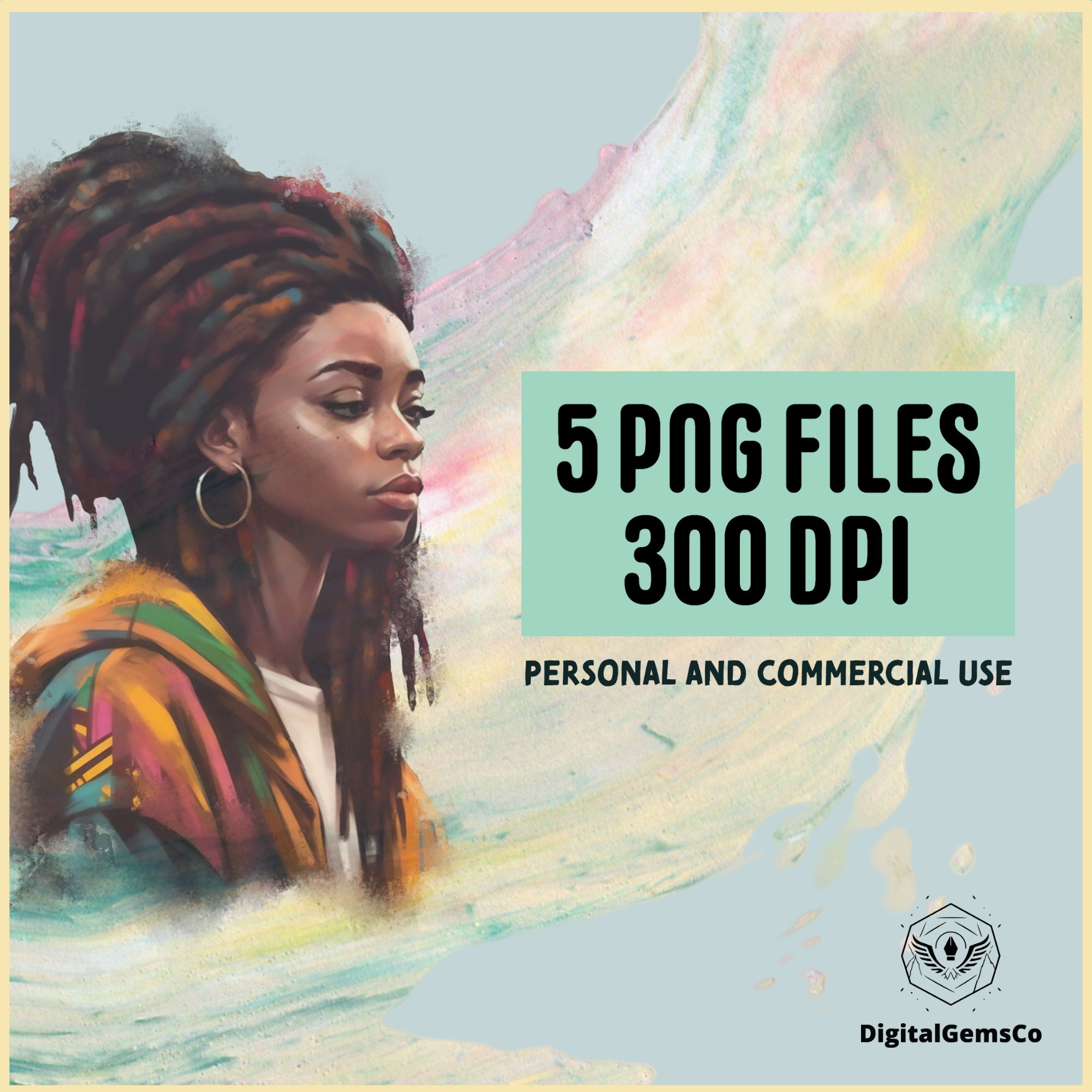 Girl Transparent Png Clipart Bundle Black Girl Magic - Etsy