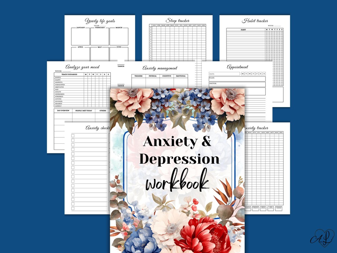 Anxiety and Depression Workbook - Take Control of Your Mental Well ...