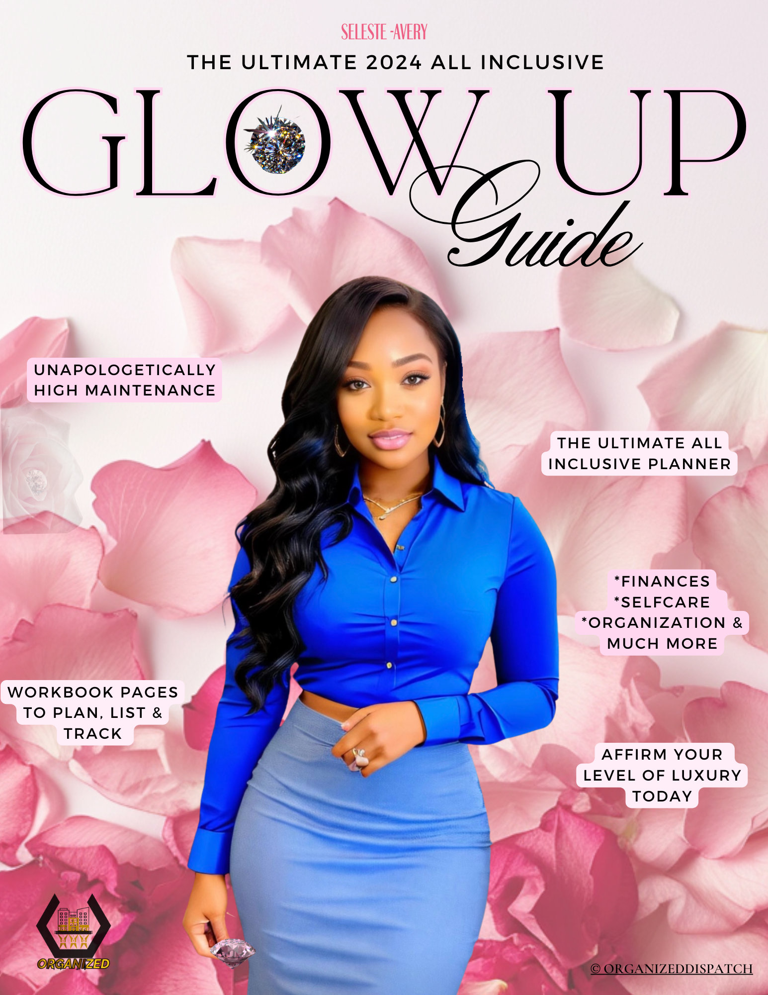 Ultimate GLOW-UP Guide Glow up Planner Self Care New Year New You Skin ...