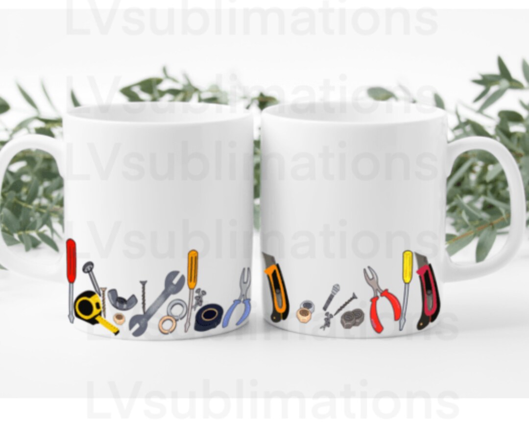 Tools Mug Wrap -png File - Etsy